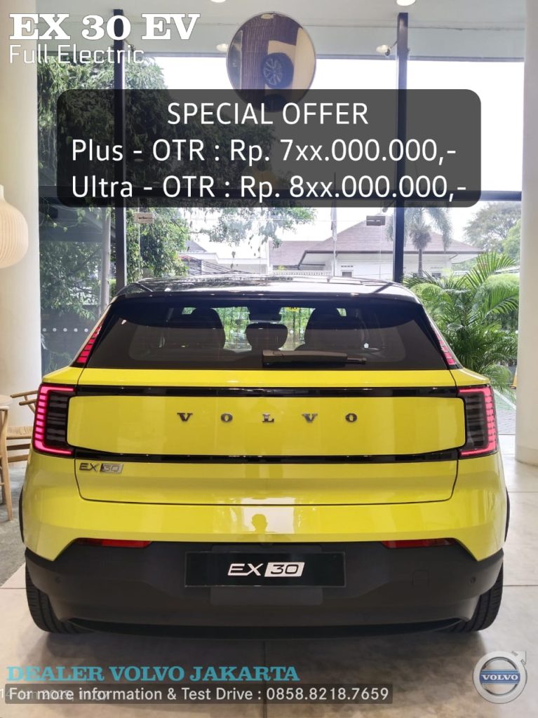 New Volvo EX30 BEV 2025 ( Full Electric ) - Volvo Cars Indonesia