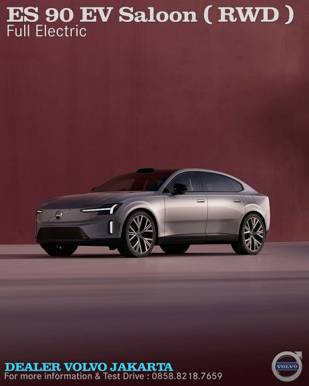 New Volvo ES90 BEV Saloon 2025 - Volvo Cars Indonesia