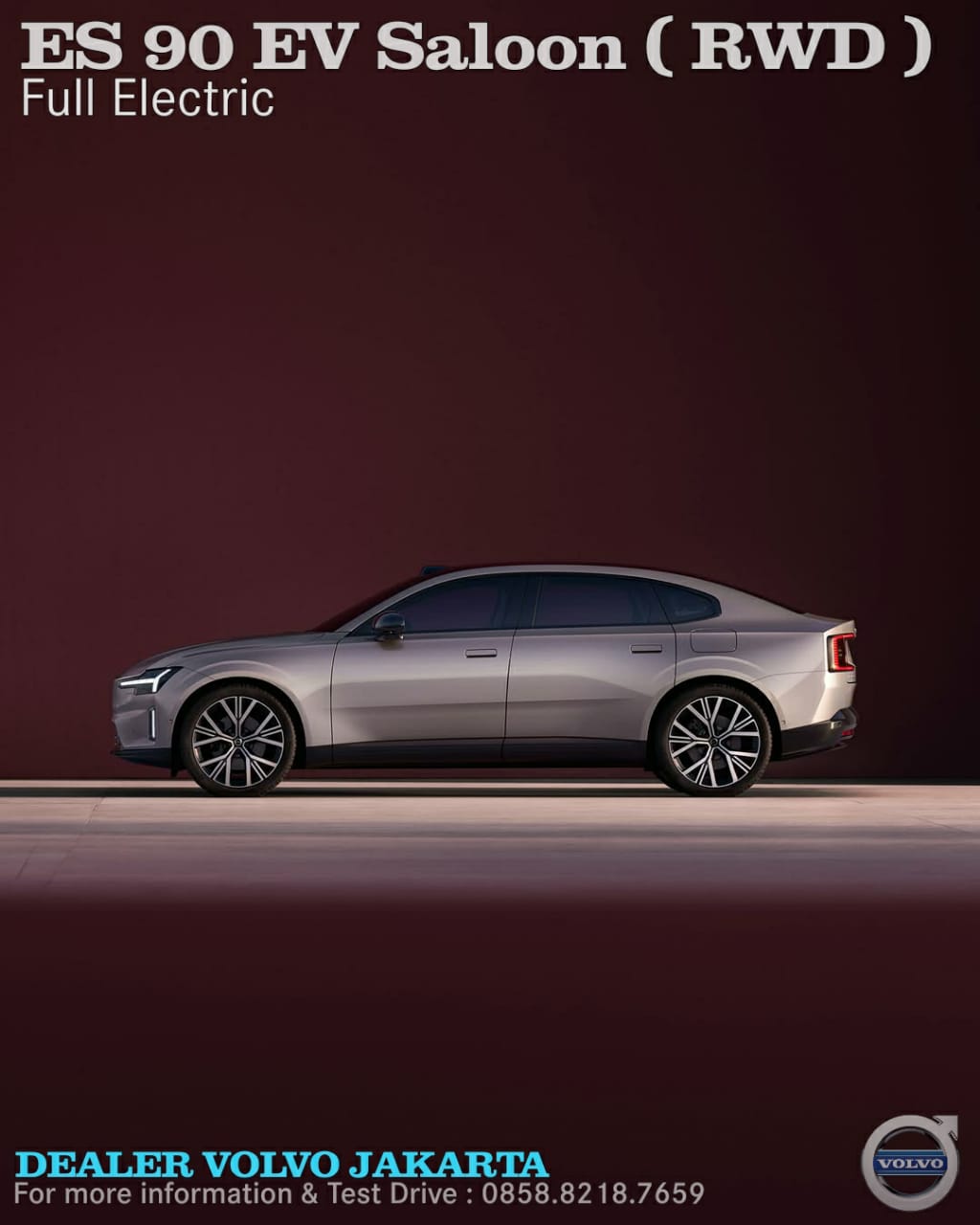 New Volvo ES90 BEV Saloon 2025 - Volvo Cars Indonesia