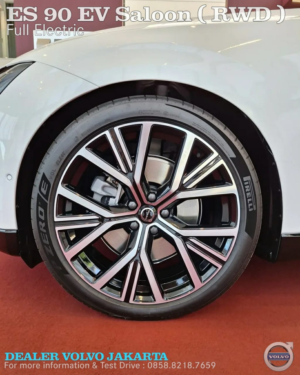 New Volvo ES90 BEV Saloon 2025 - Volvo Cars Indonesia